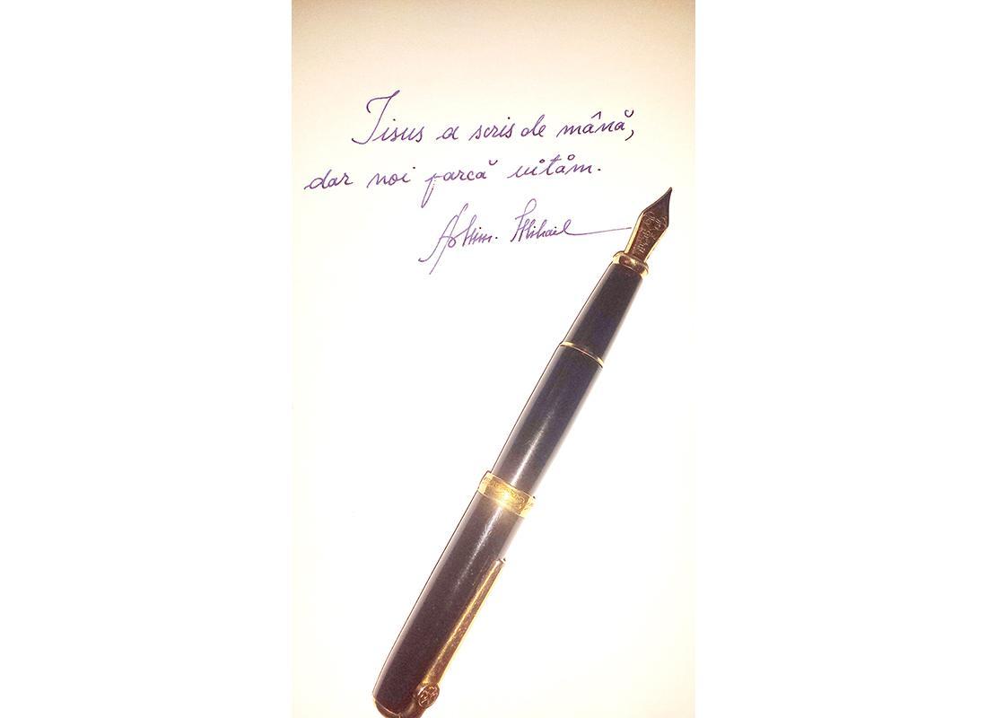 Iisus a scris de mână. Noi parcă uităm! - Chilia "Buna-Vestire"