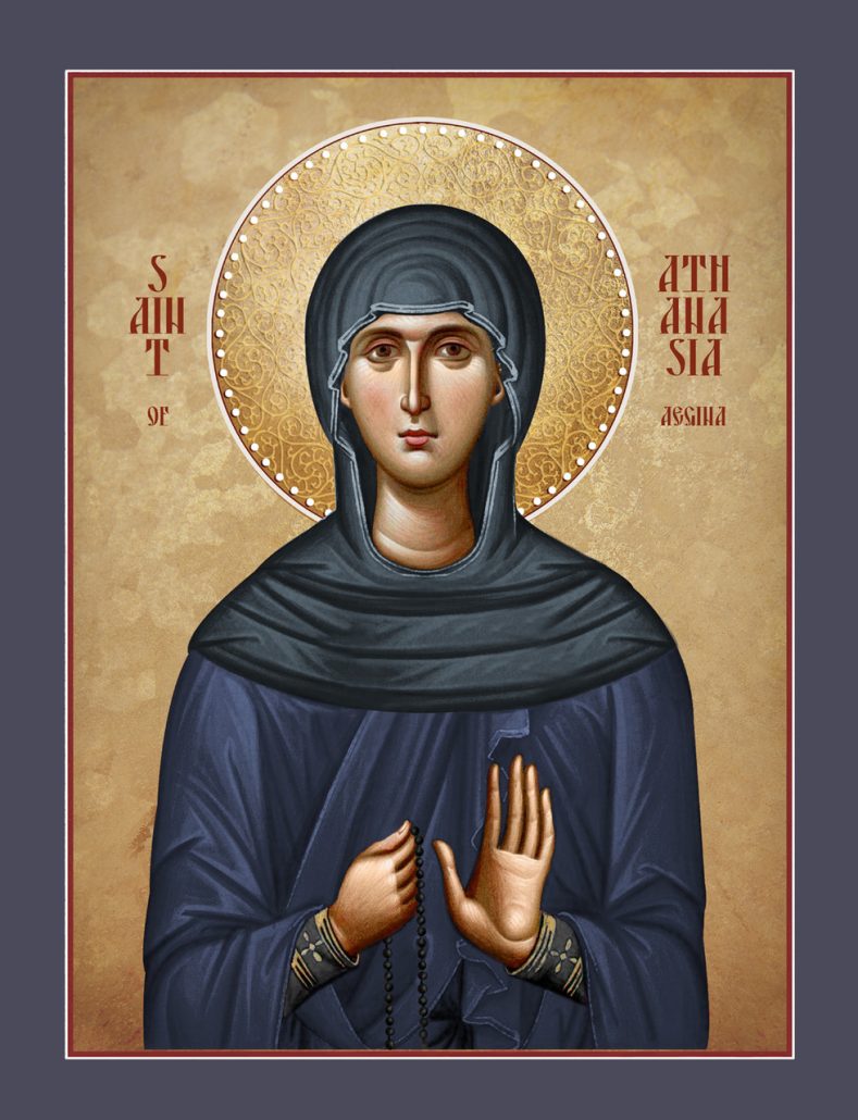 Viața Cuvioasei Atanasia din Eghina - Chilia "Buna-Vestire"