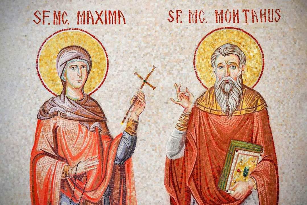 Sfinţii daco-romani Montanus şi soţia sa, Maxima: discreţie, slujire ...