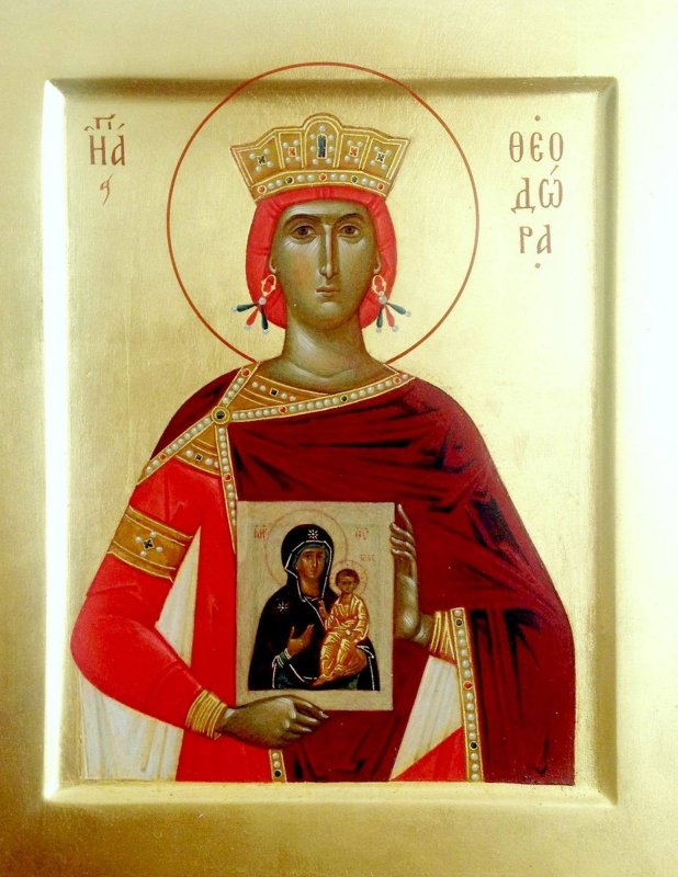 Teodora, împărăteasa sfântă a Bizanţului, care a salvat Ortodoxia ...
