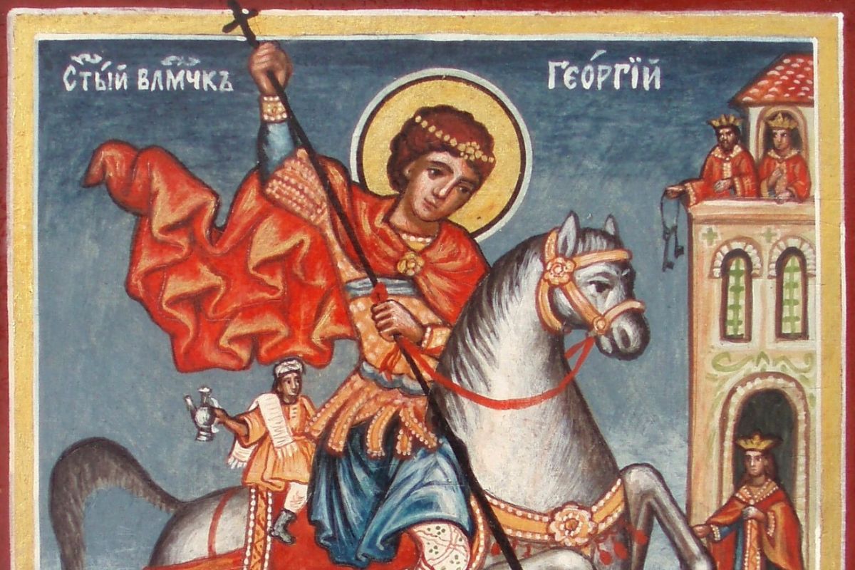 Din tainele iconografiei: Cine este copilul de pe calul Sfântului ...