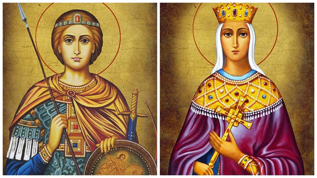 Sfântul Gheorghie şi Sfânta Alexandra Împărăteasa: curaj, minuni ...