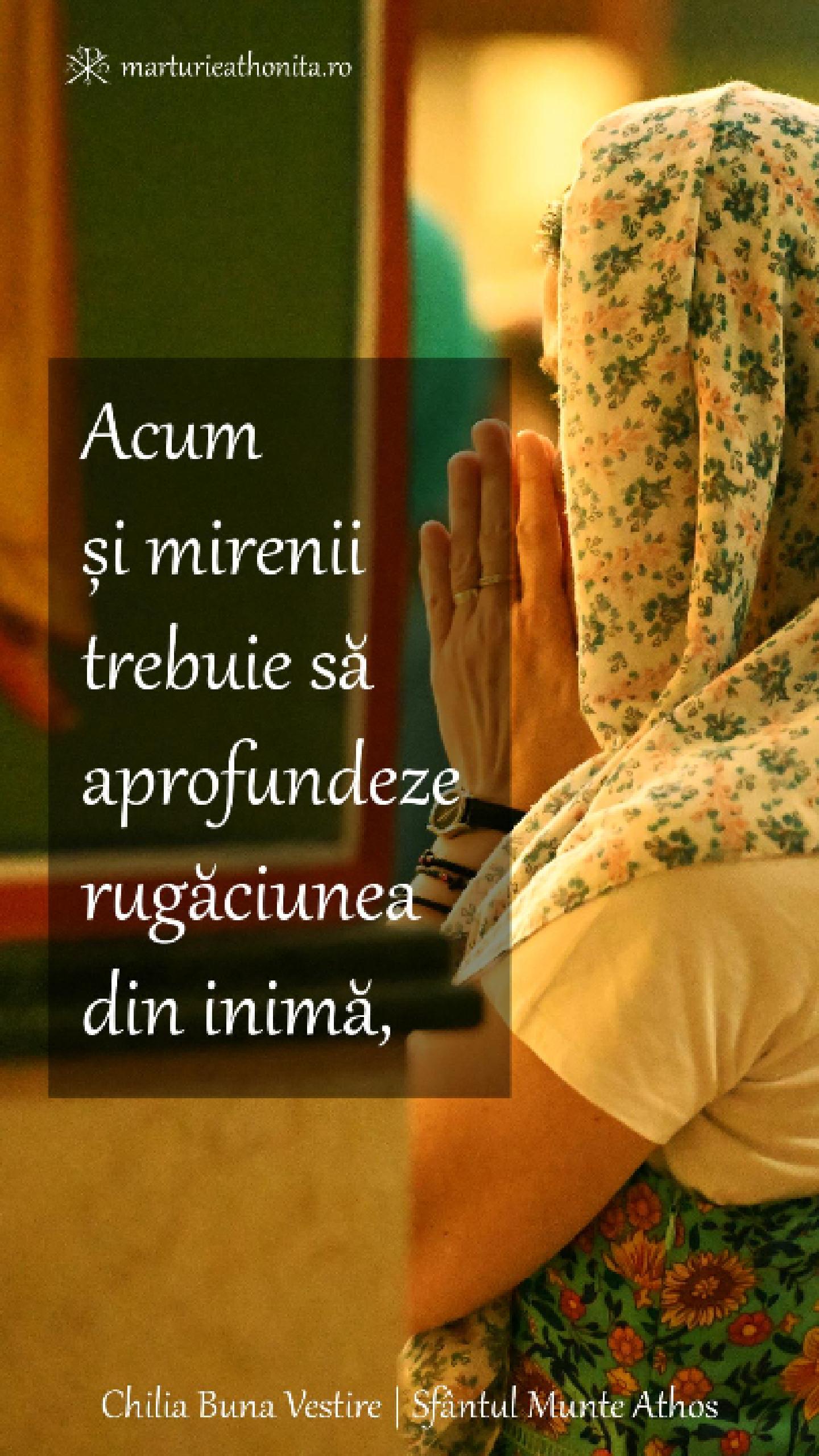 Părintele Iustin Pârvu: Rugăciunea din inimă – singura noastră izbăvire